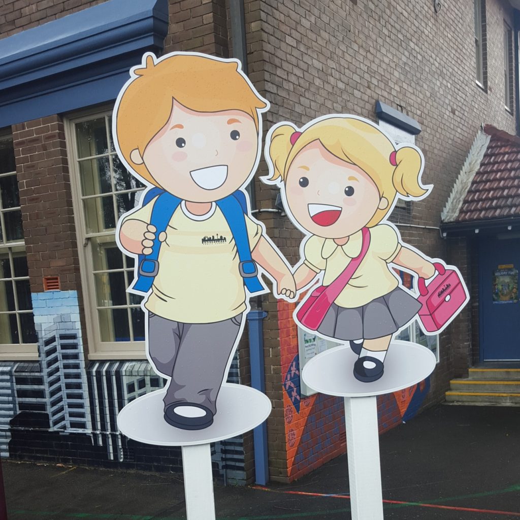 Cut Out Characters - Signs by Signpac