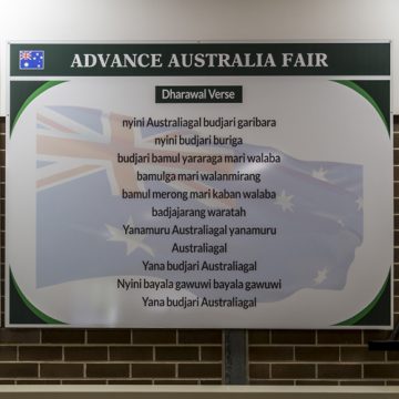 National Anthem, School Song & Acknowledgement of Country Signs - Signs ...