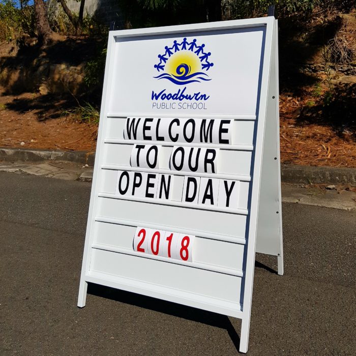 SIDE Talkers - Changeable A-Frame Signs - Signs by Signpac